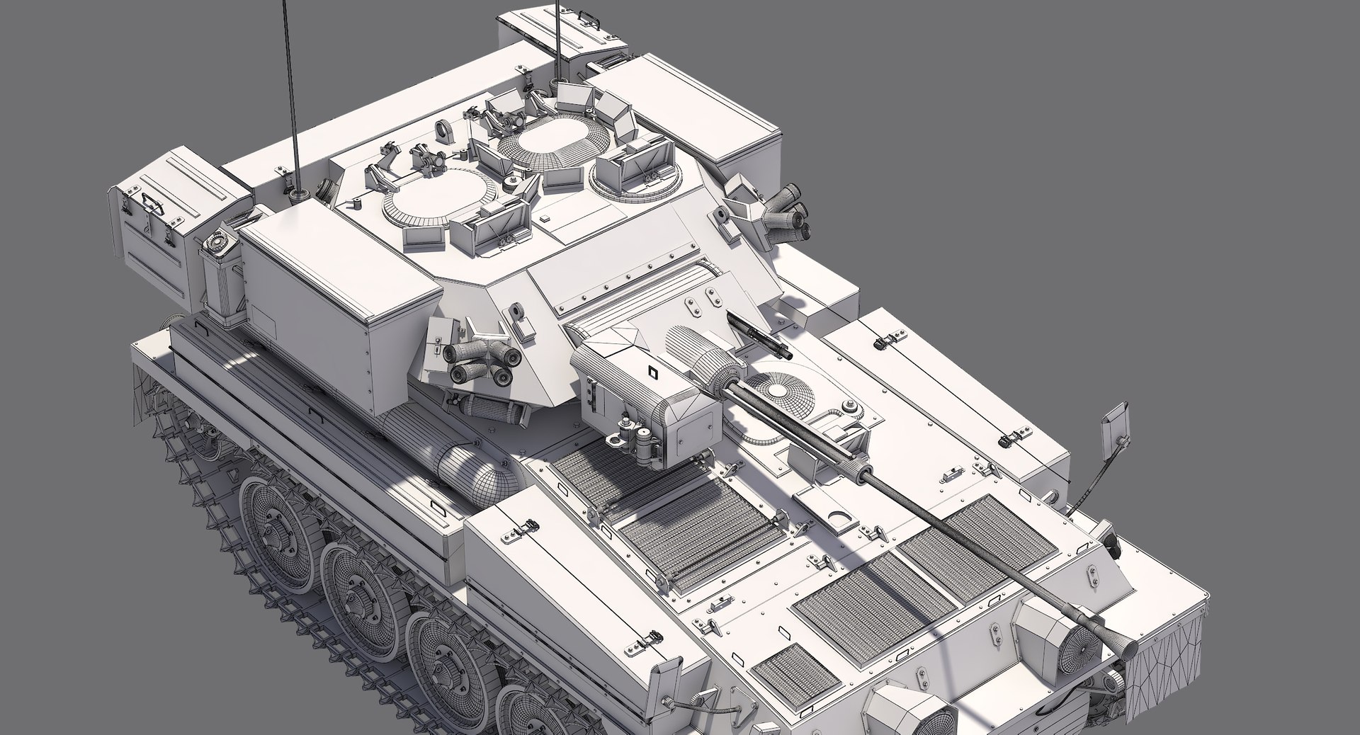 Cvr t fv107 scimitar 3D model - TurboSquid 1247333