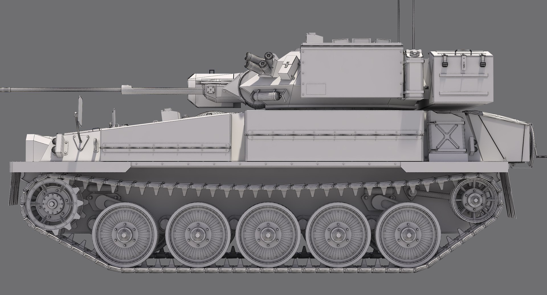 Cvr t fv107 scimitar 3D model - TurboSquid 1247333