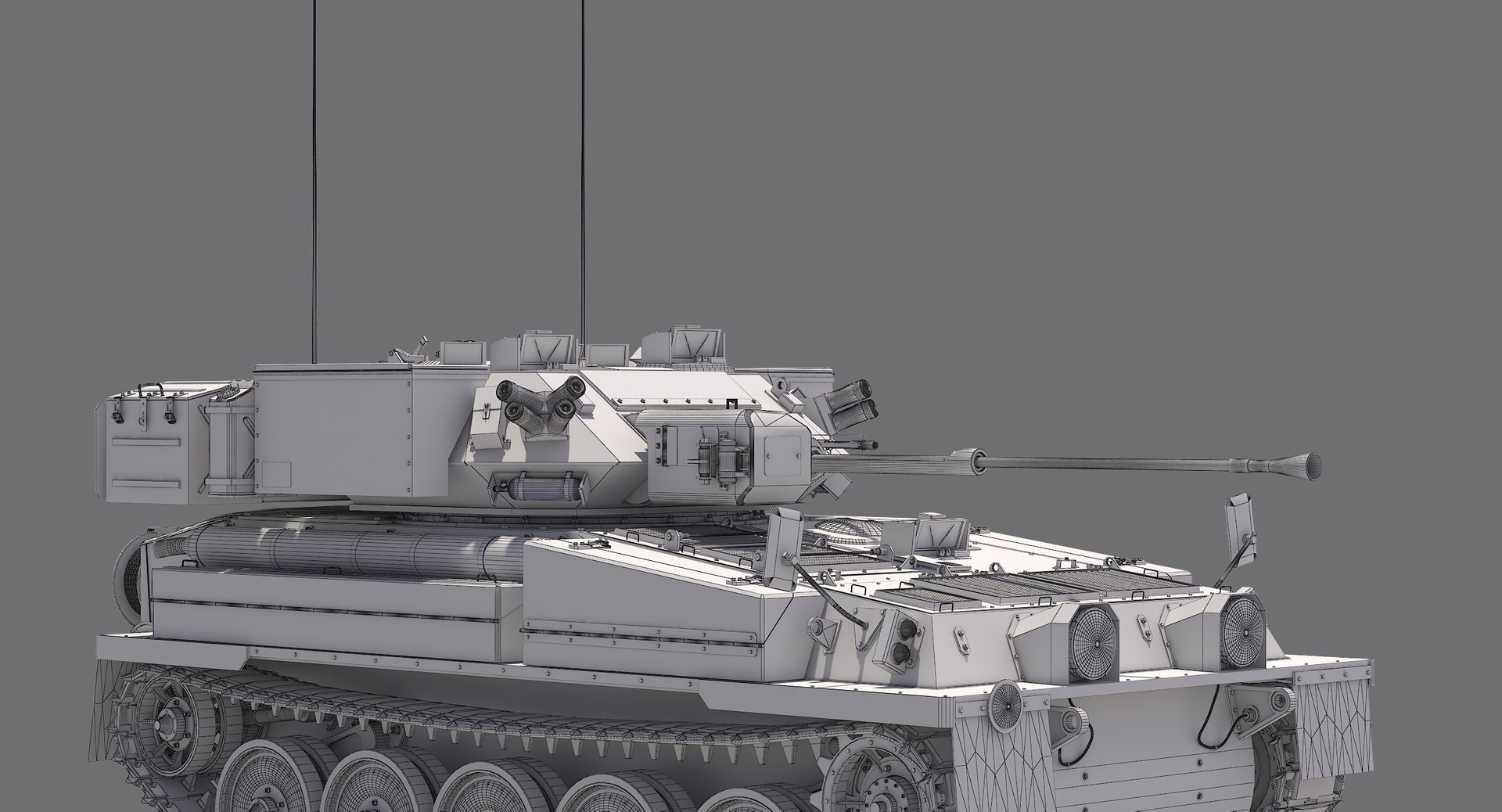 Cvr t fv107 scimitar 3D model - TurboSquid 1247333