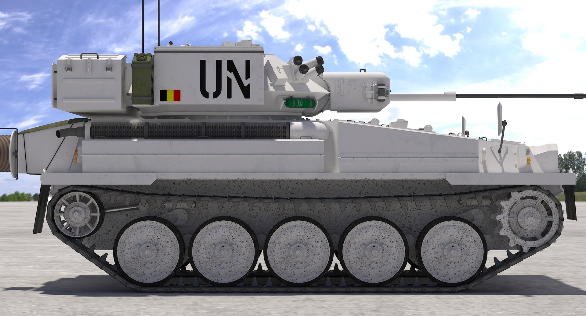 Cvr t fv107 scimitar 3D model - TurboSquid 1247333
