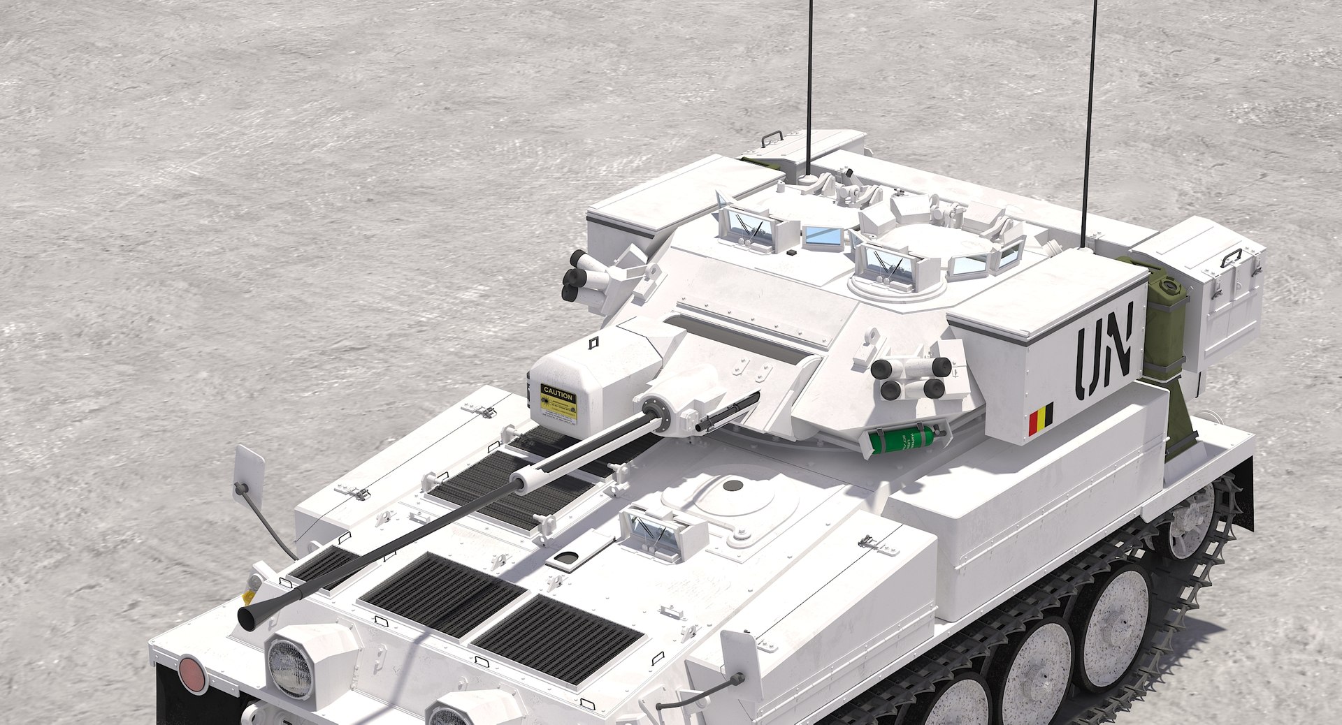 Cvr t fv107 scimitar 3D model - TurboSquid 1247333