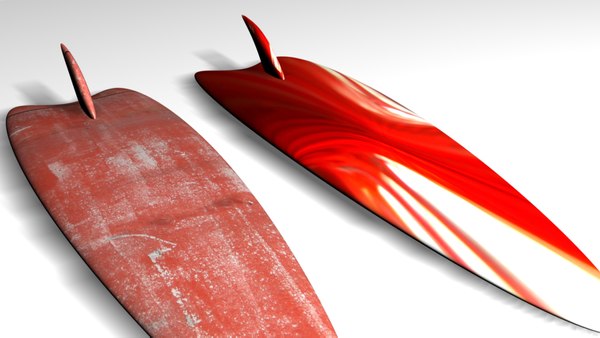3d model surfboards