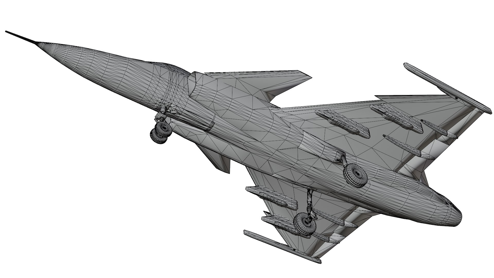 SAAB Jas 39 Gripen Model - TurboSquid 2253437