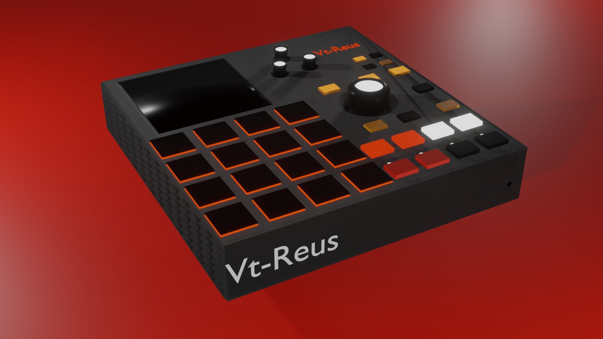Drum Machine 3D Model - TurboSquid 1745146