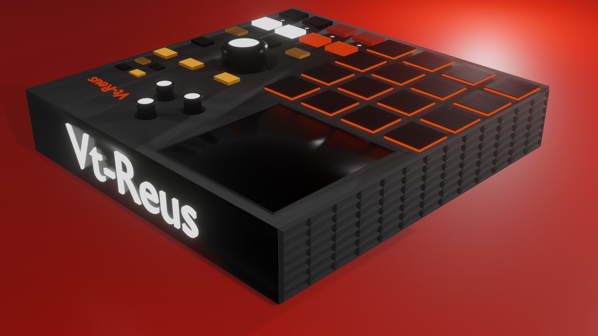 Drum Machine 3D Model - TurboSquid 1745146