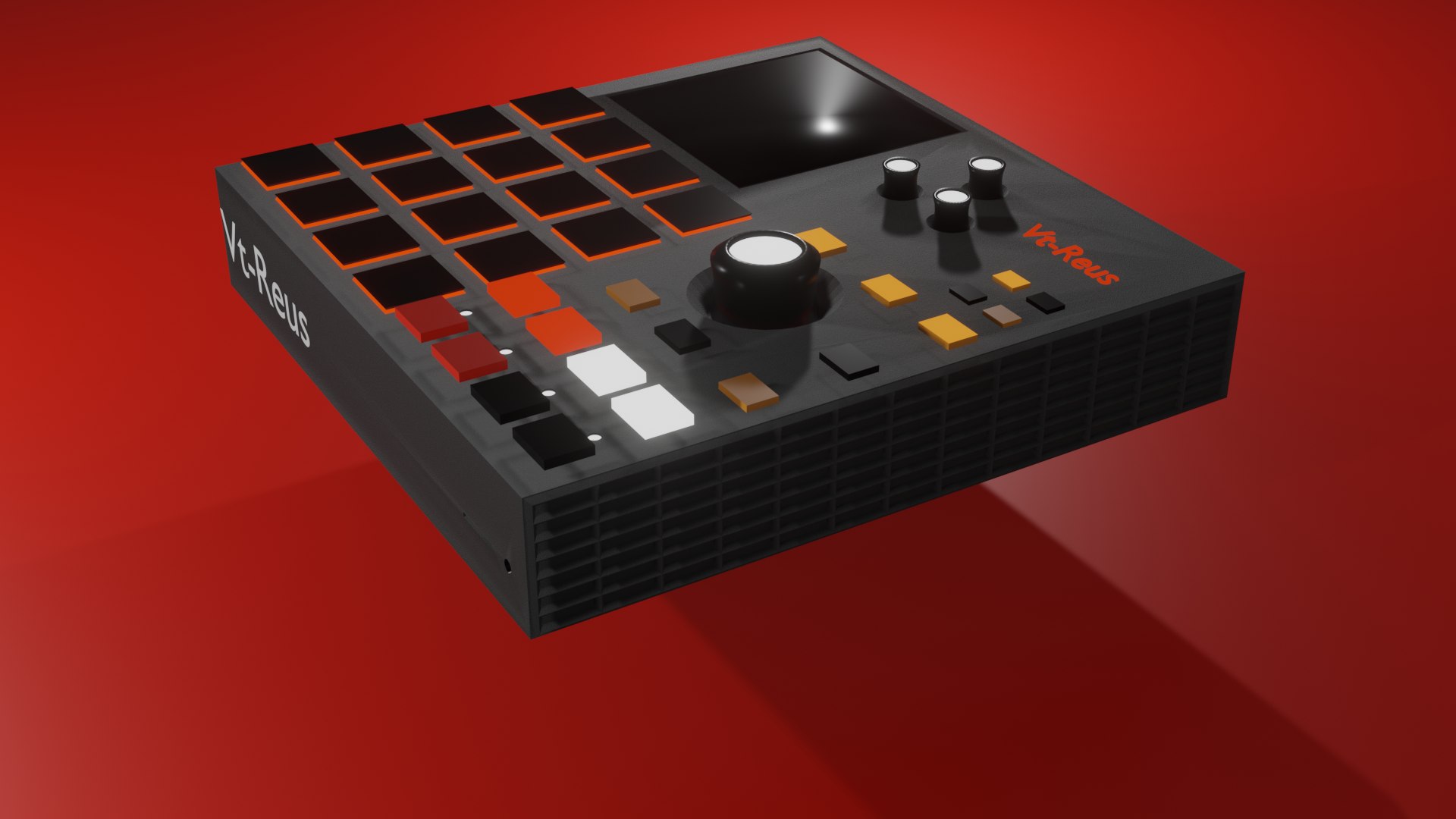 Drum Machine 3D Model - TurboSquid 1745146