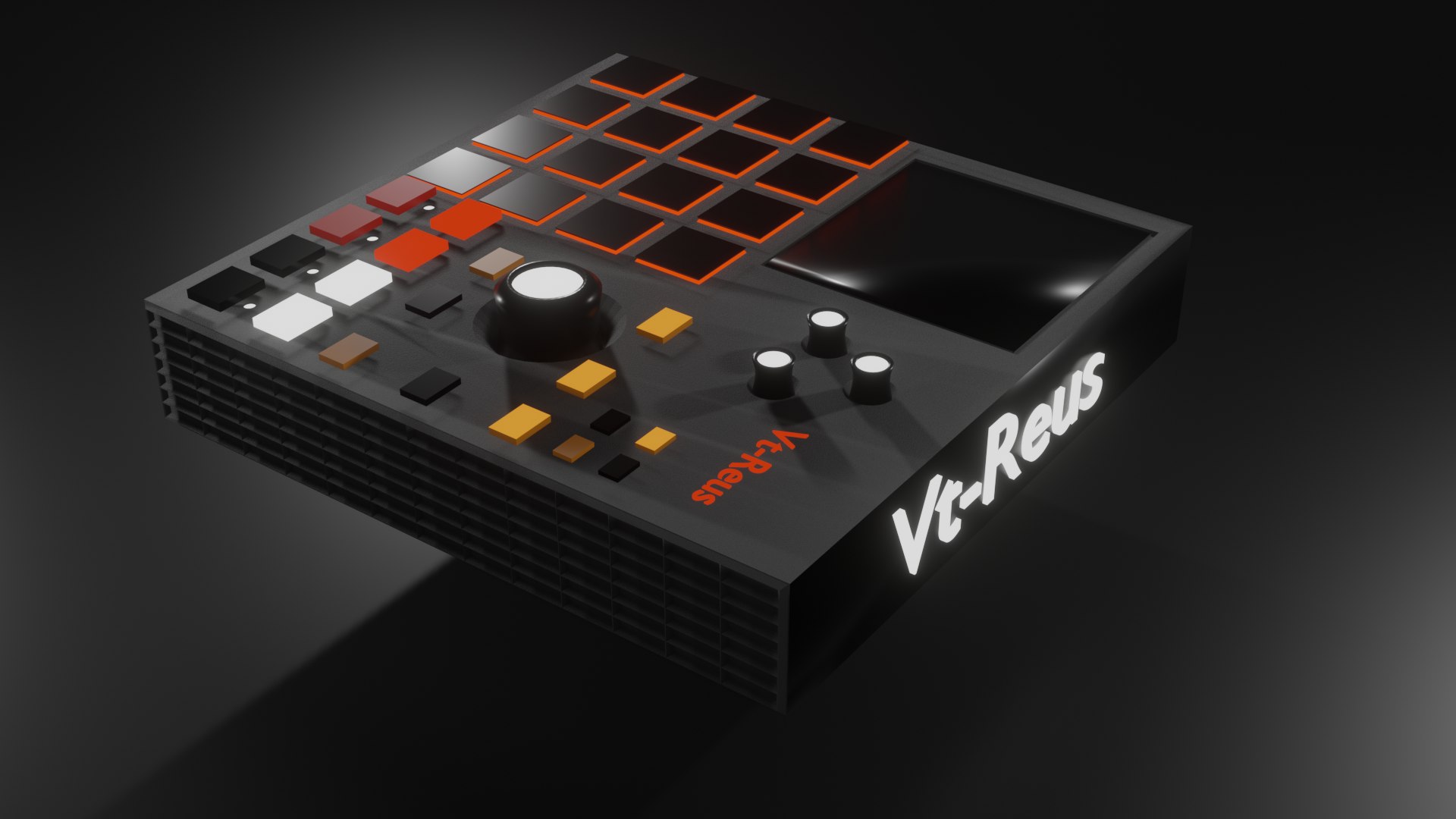 Drum Machine 3D Model - TurboSquid 1745146