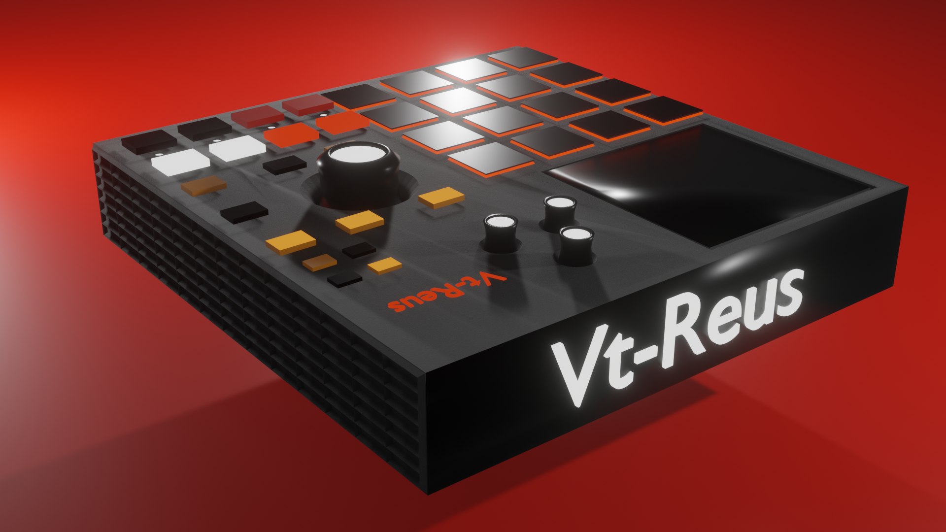 Drum Machine 3D Model - TurboSquid 1745146