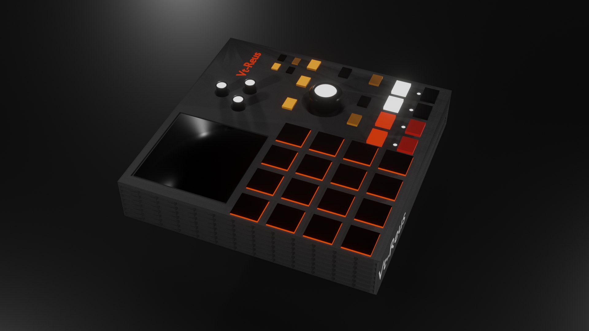 Drum Machine 3D Model - TurboSquid 1745146