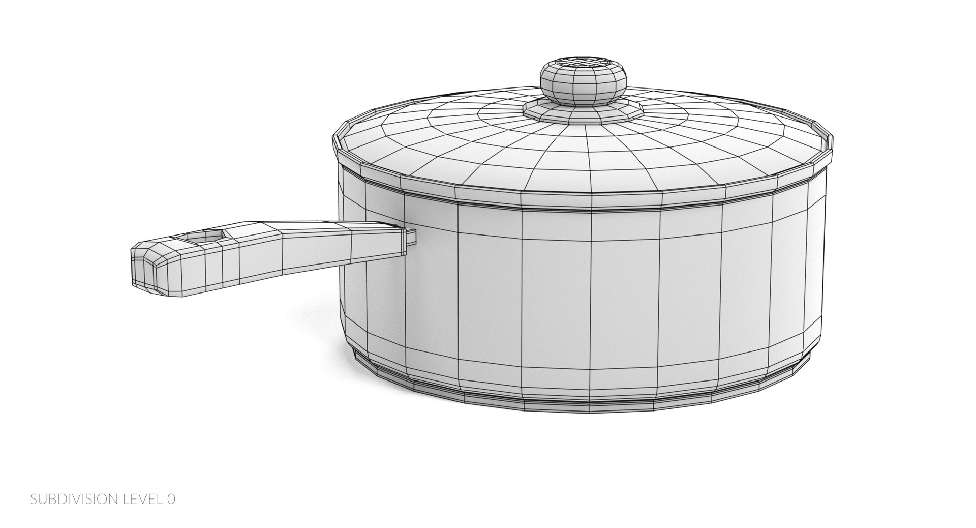 3D Cooking Pot - TurboSquid 1363357