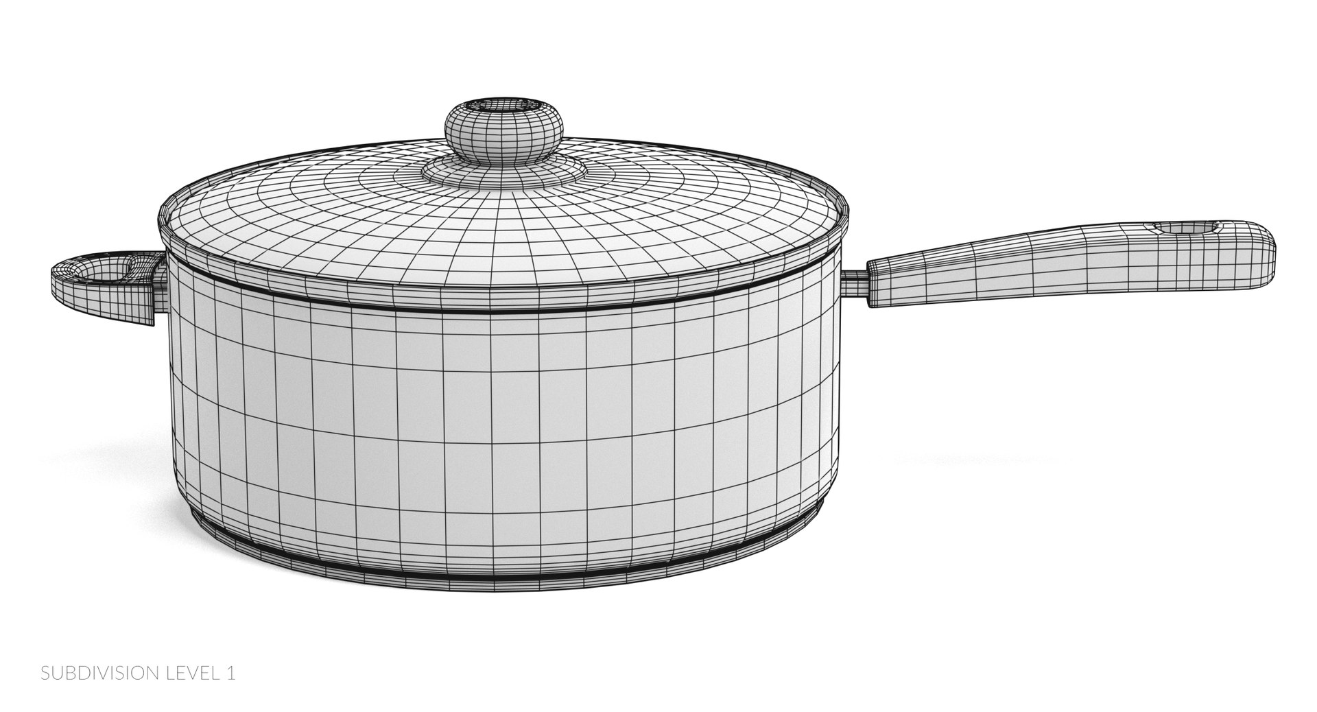 3D Cooking Pot - TurboSquid 1363357