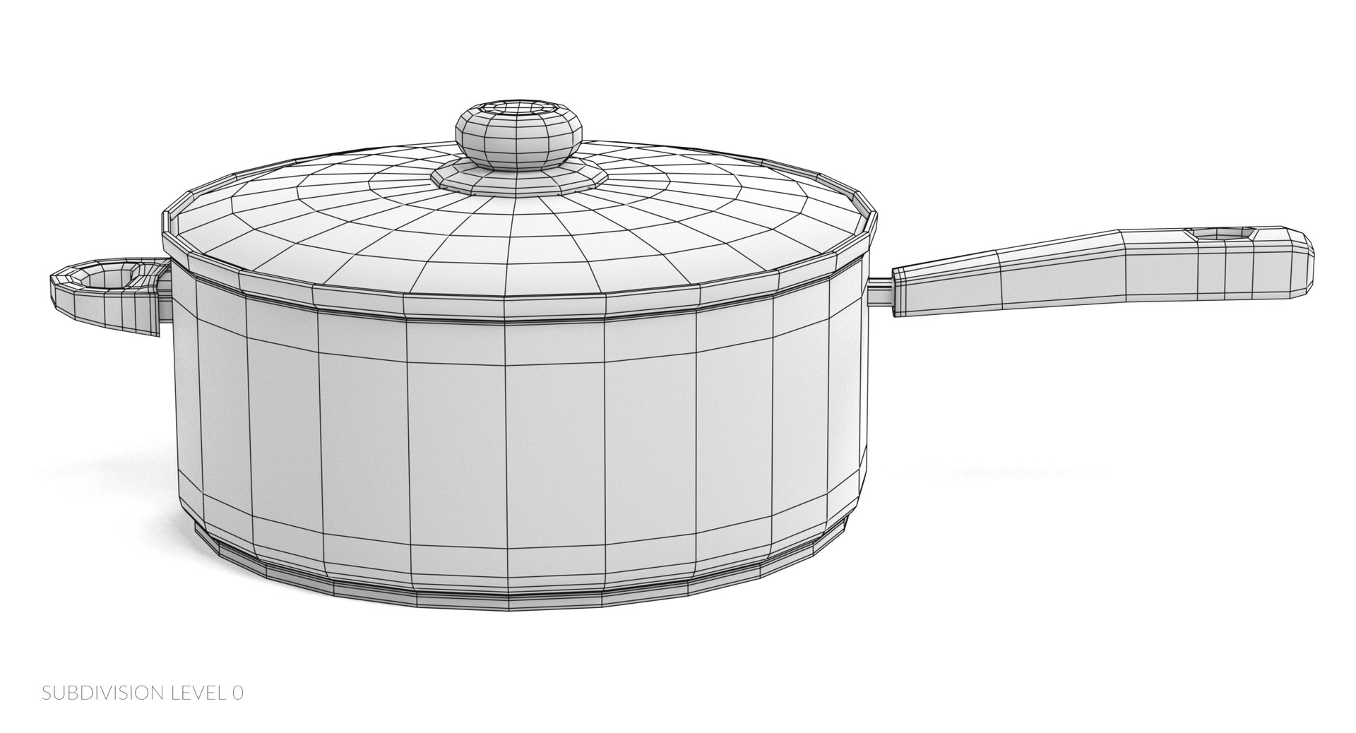 3D Cooking Pot - TurboSquid 1363357