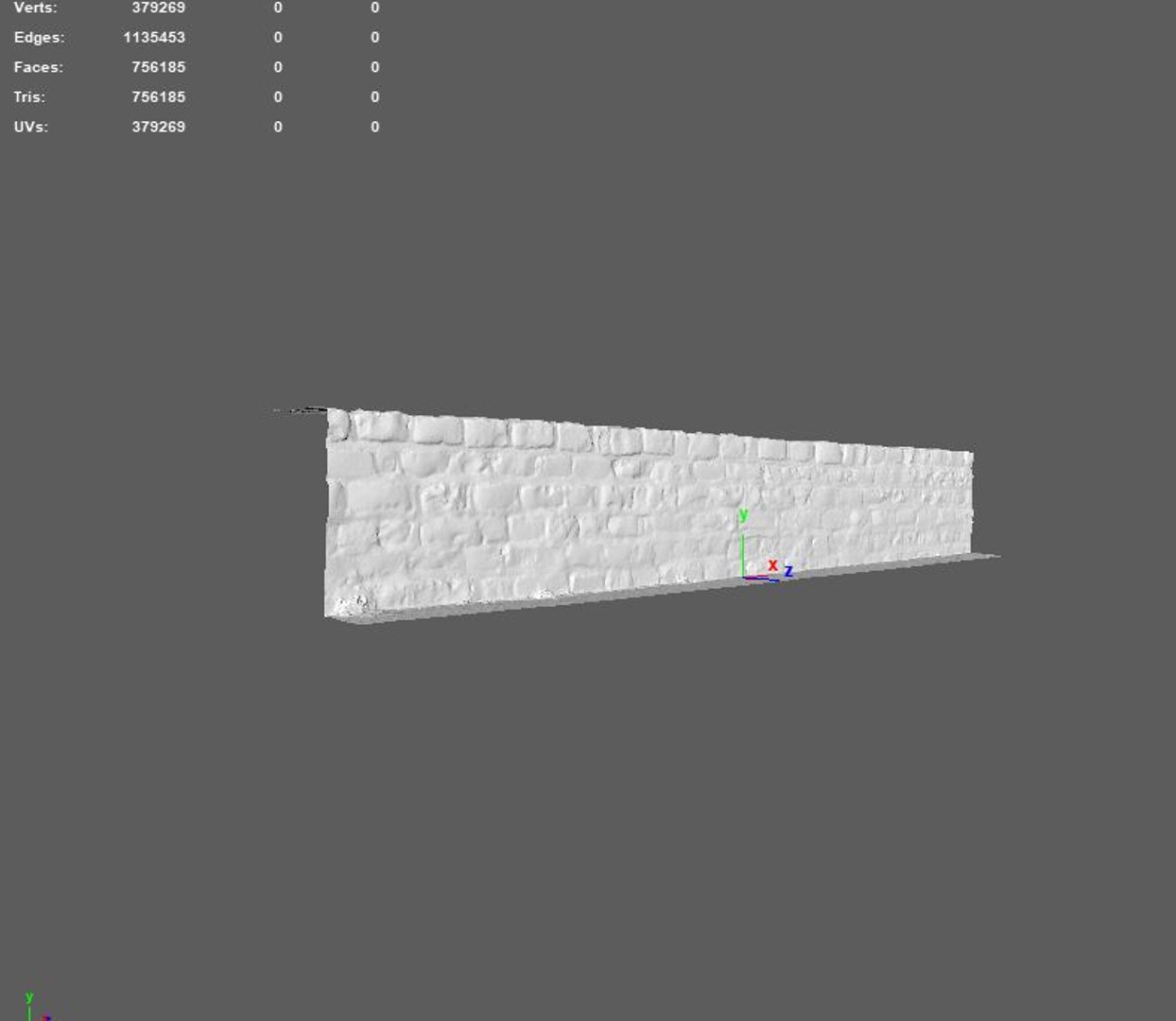 Scan Wall 3D Model - TurboSquid 1348607