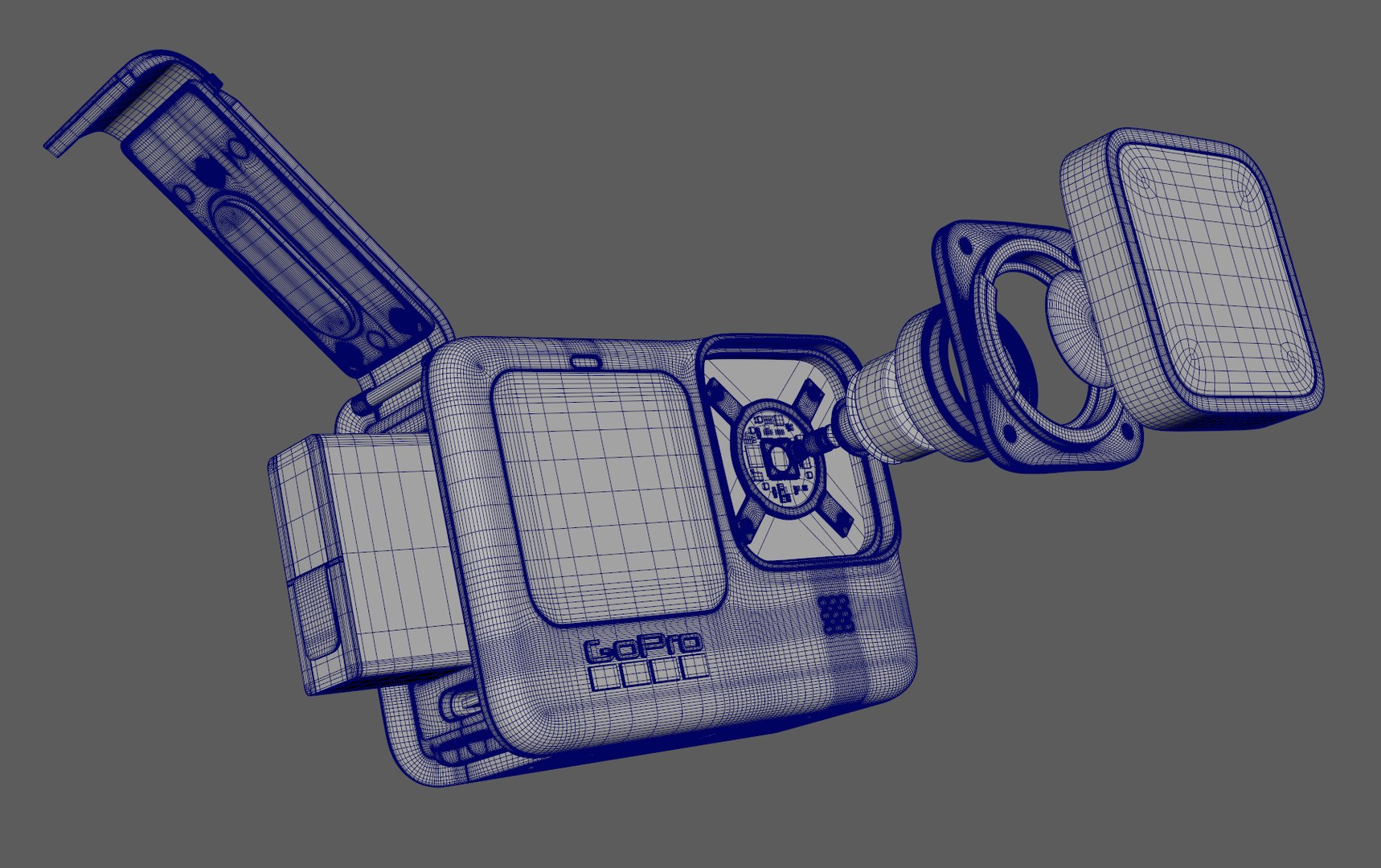 Gopro 9 3D Model - TurboSquid 1674558