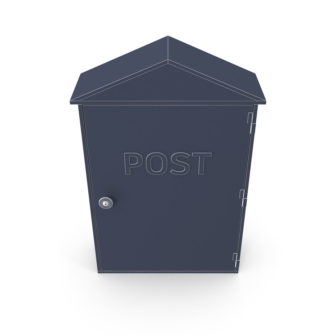 3D Mailbox - TurboSquid 2162945