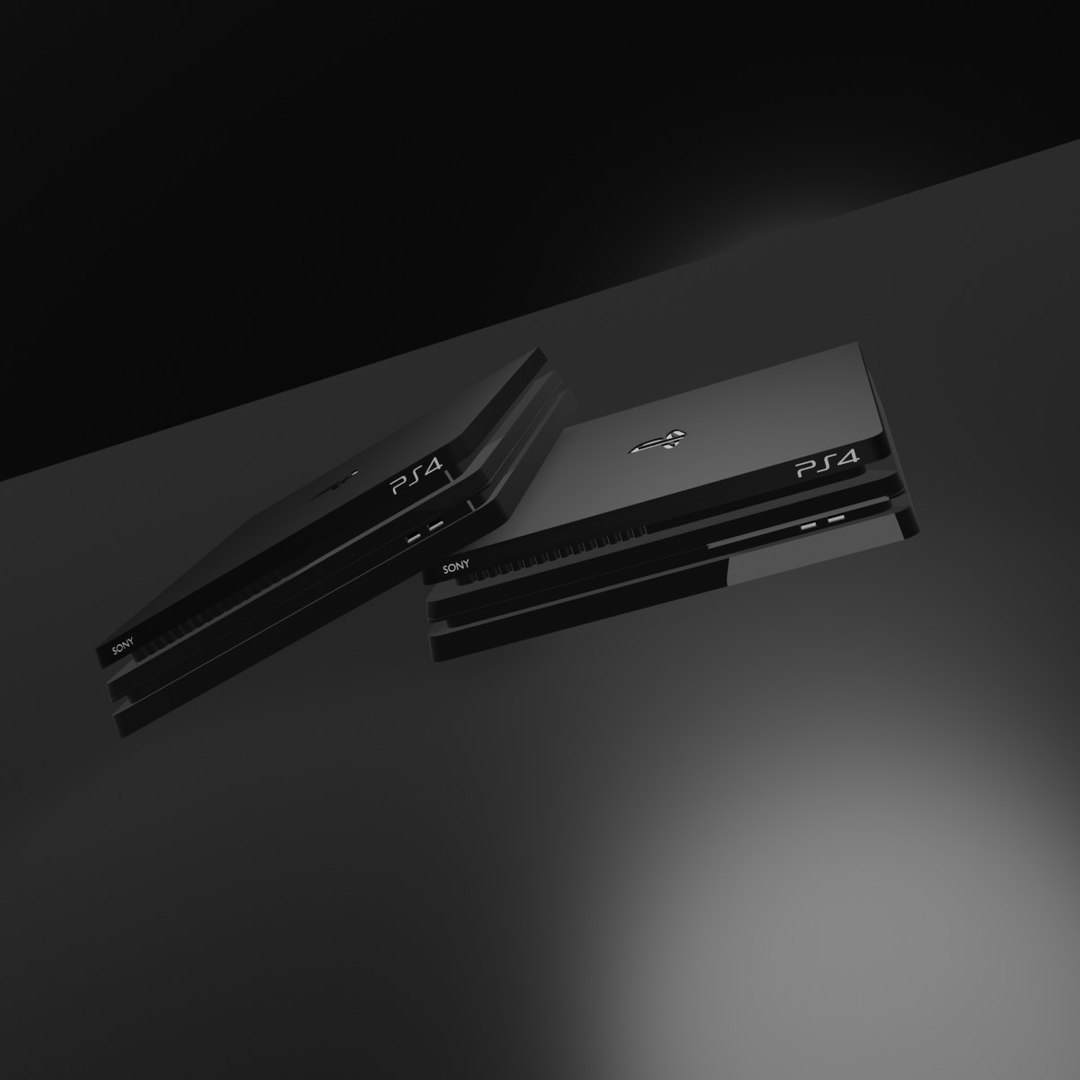 3D Model Ps4 Console - TurboSquid 1612963