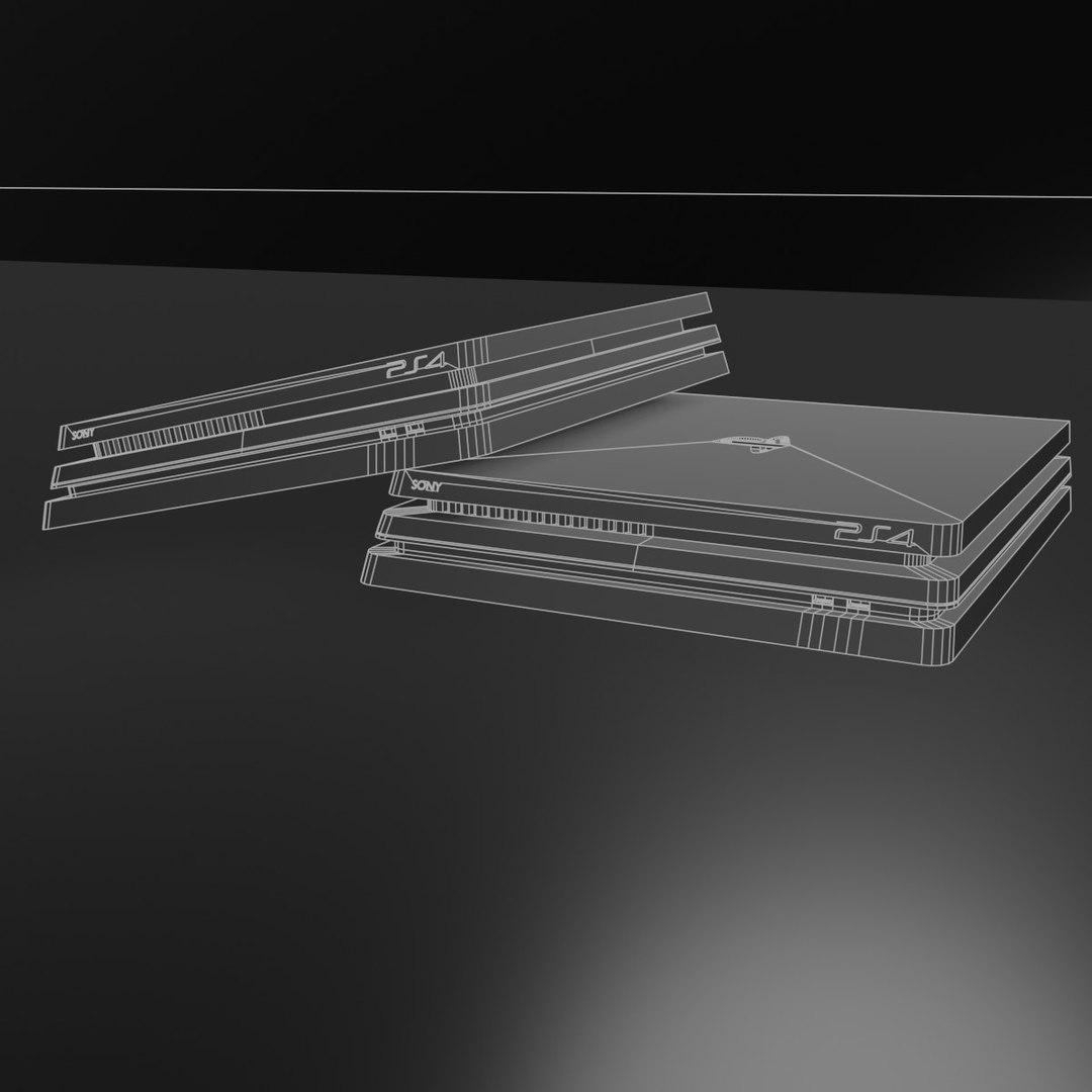 3D Model Ps4 Console - TurboSquid 1612963