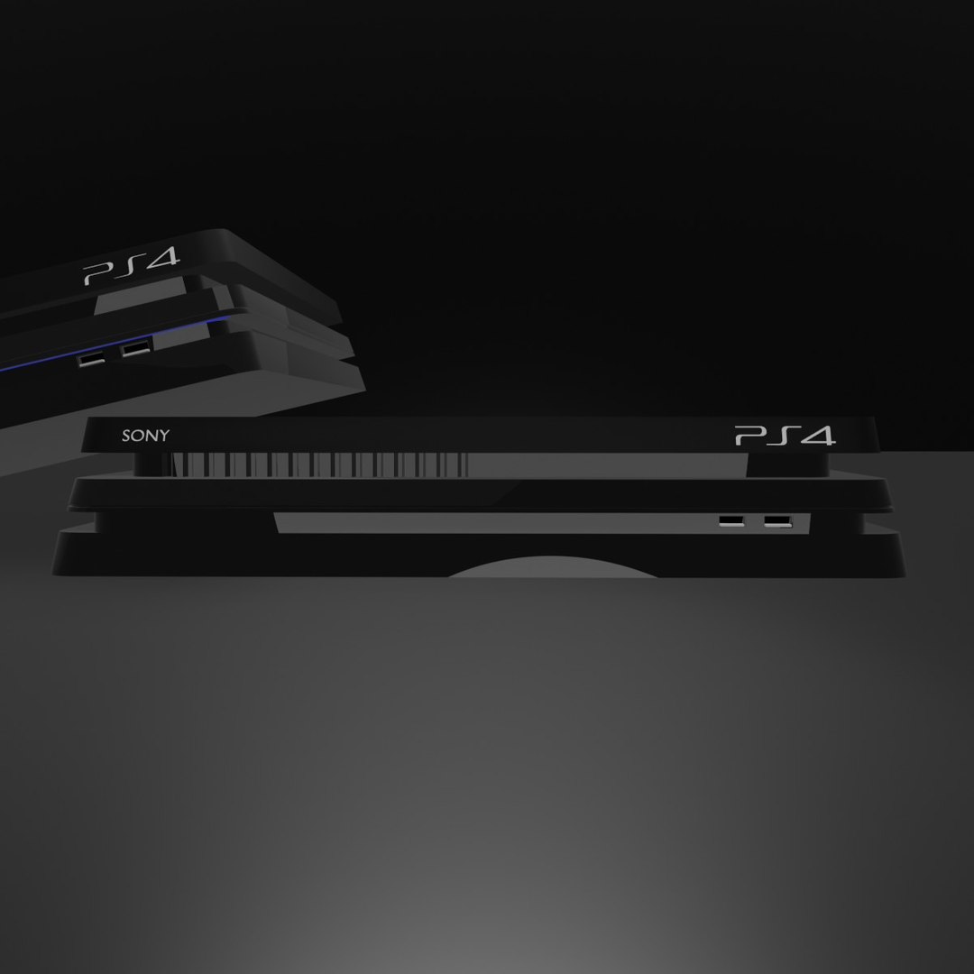3D Model Ps4 Console - TurboSquid 1612963