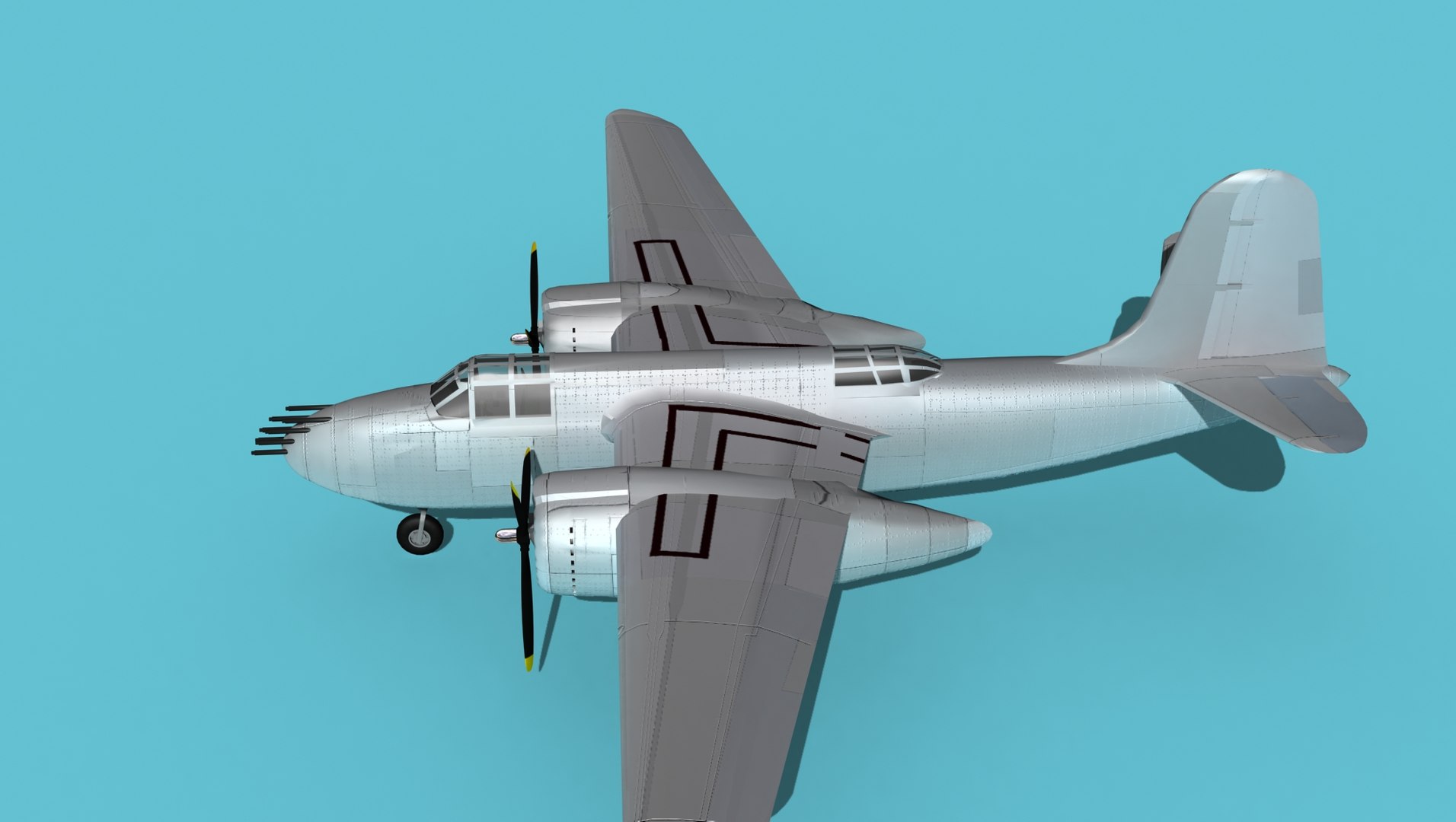 Douglas P-70 Night Hawk V00 3D Model - TurboSquid 1917769