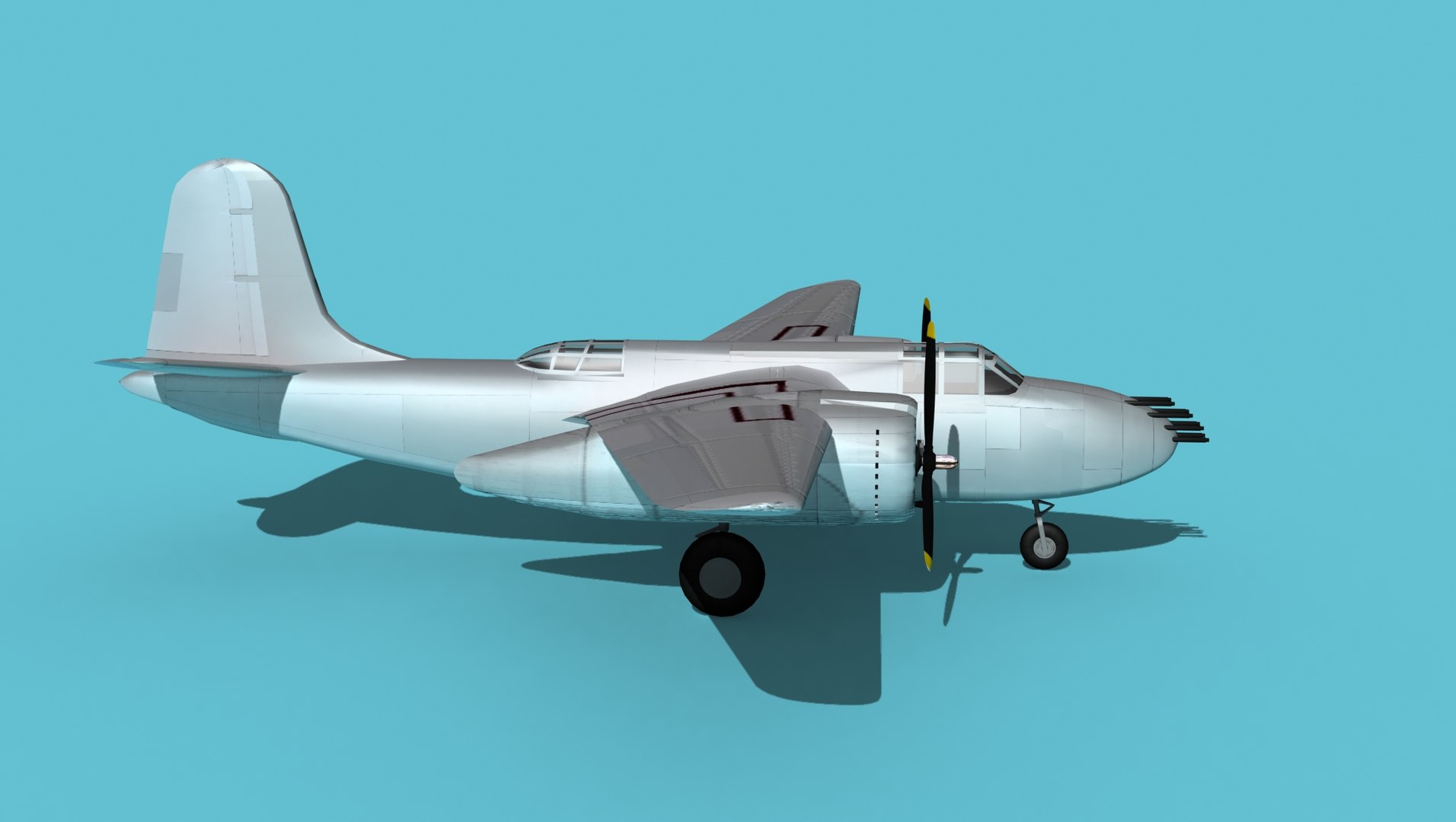 Douglas P-70 Night Hawk V00 3D Model - TurboSquid 1917769