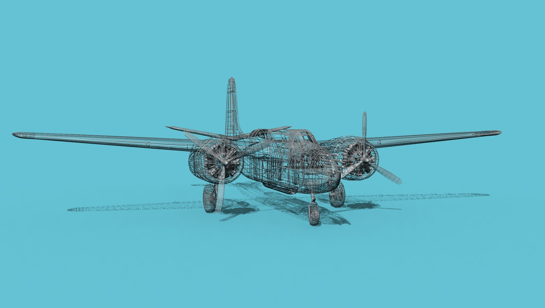 Douglas P-70 Night Hawk V00 3D Model - TurboSquid 1917769