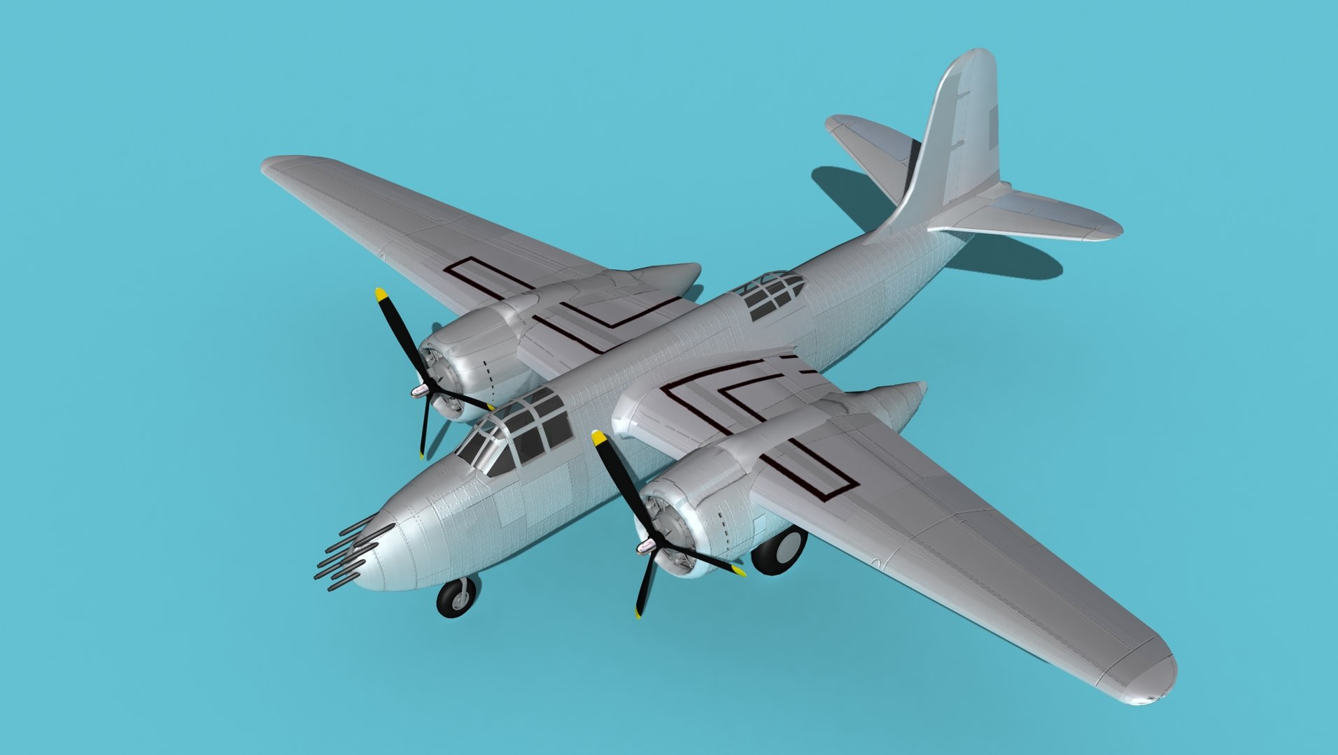 Douglas P-70 Night Hawk V00 3D Model - TurboSquid 1917769