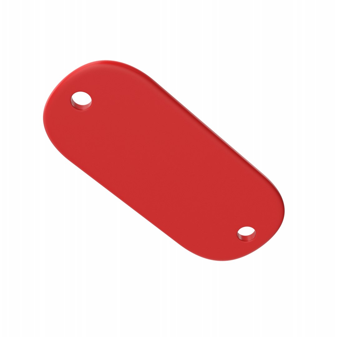 Red Hotel Room Tag 3D Model - TurboSquid 2236991