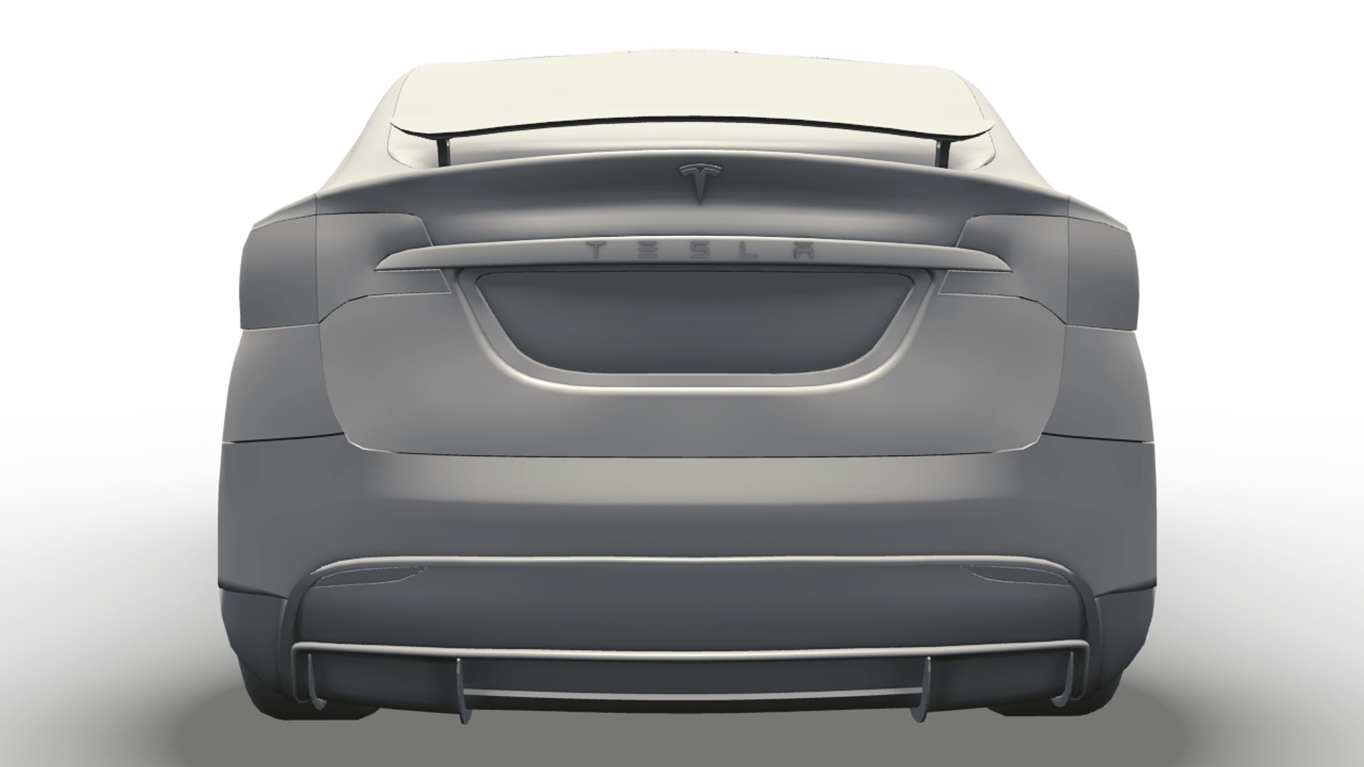 3D Tesla X - TurboSquid 1194794