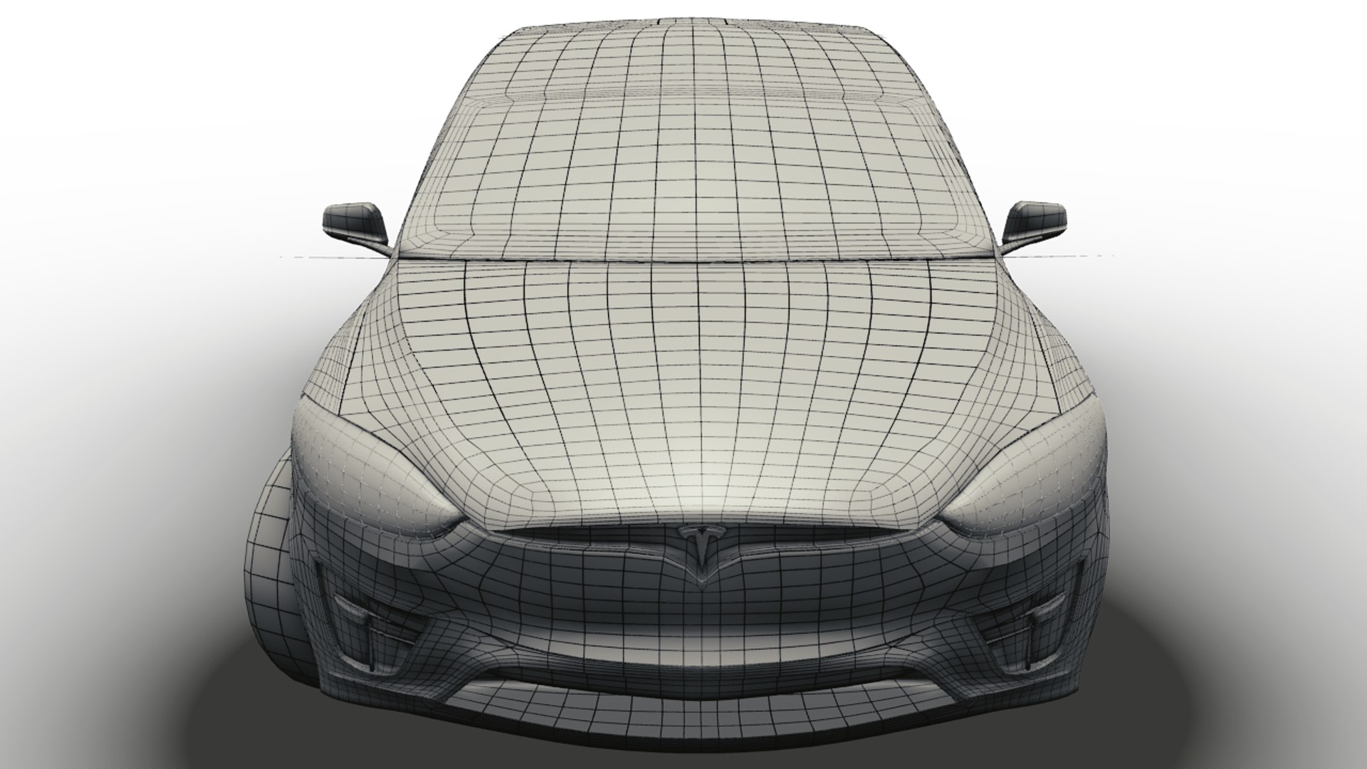 3D Tesla X - TurboSquid 1194794