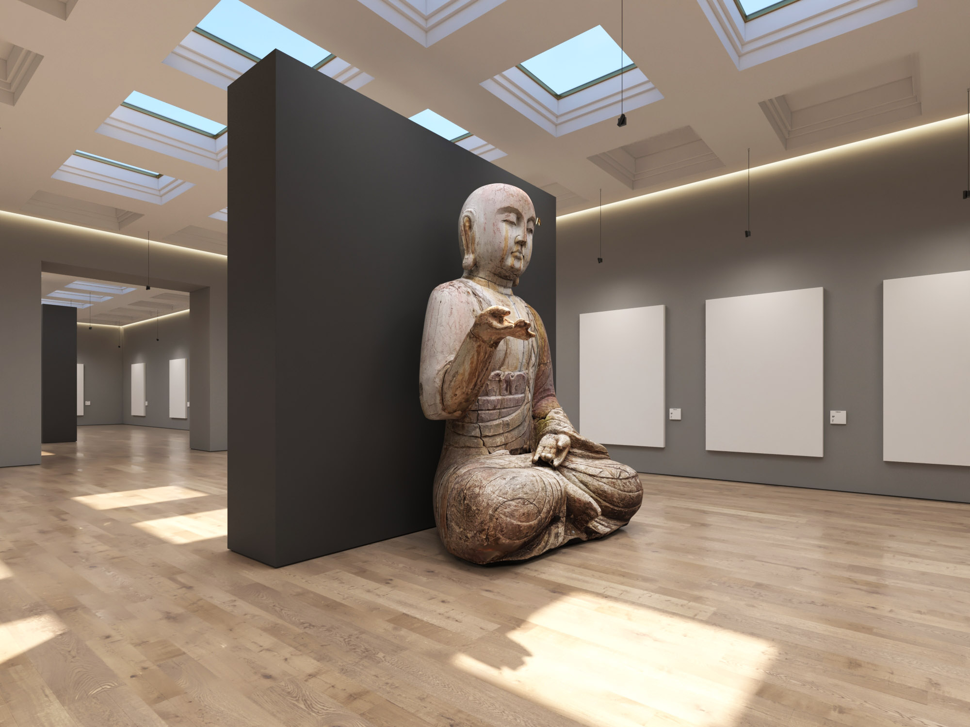 Art gallery 3D model - TurboSquid 1613231