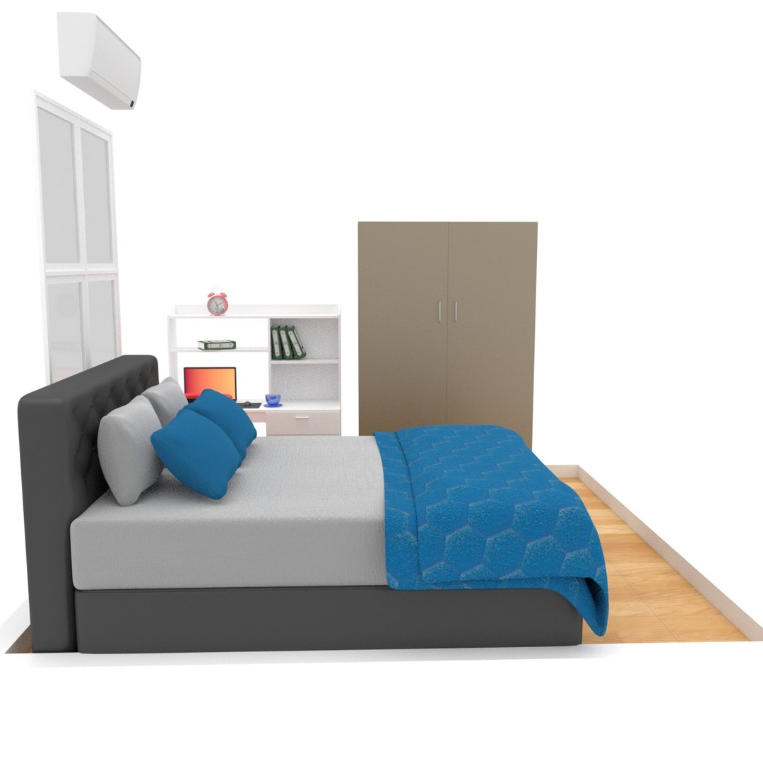 Bedroom Pack 3D Model - TurboSquid 1438928