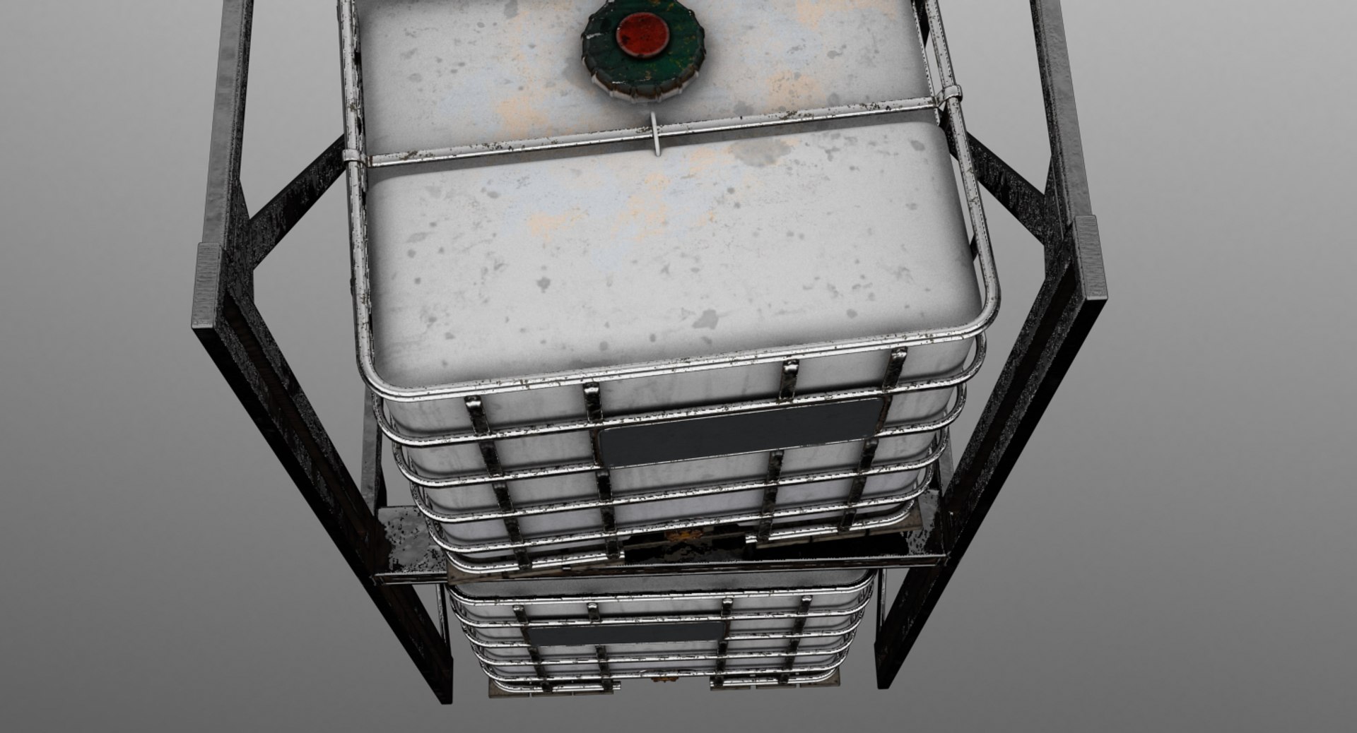 3D Ibc Containers Rack - TurboSquid 1299332