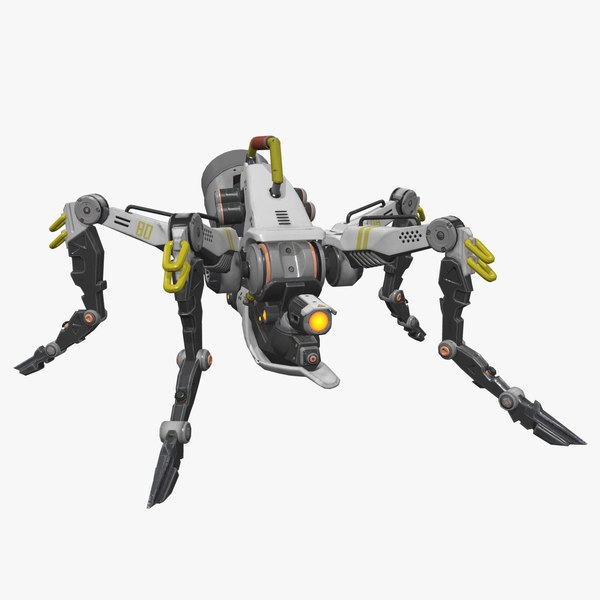 animated robot dog 3D 모델 - TurboSquid 2090709