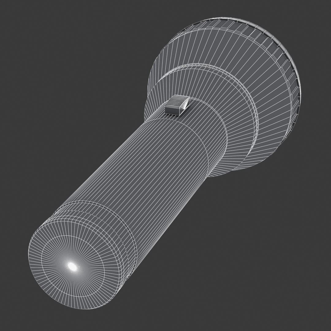 3D Flashlight - TurboSquid 1264120