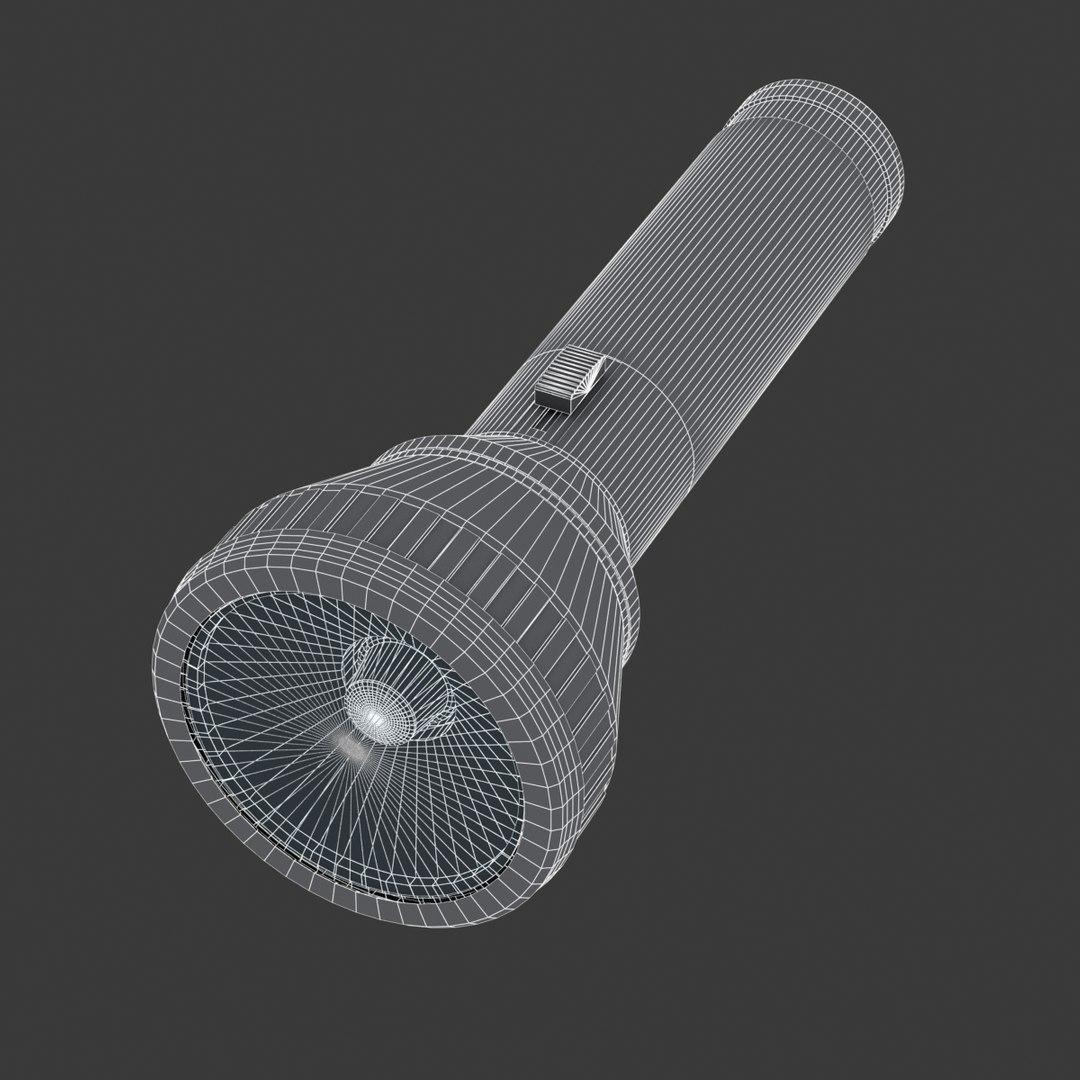 3D Flashlight - TurboSquid 1264120
