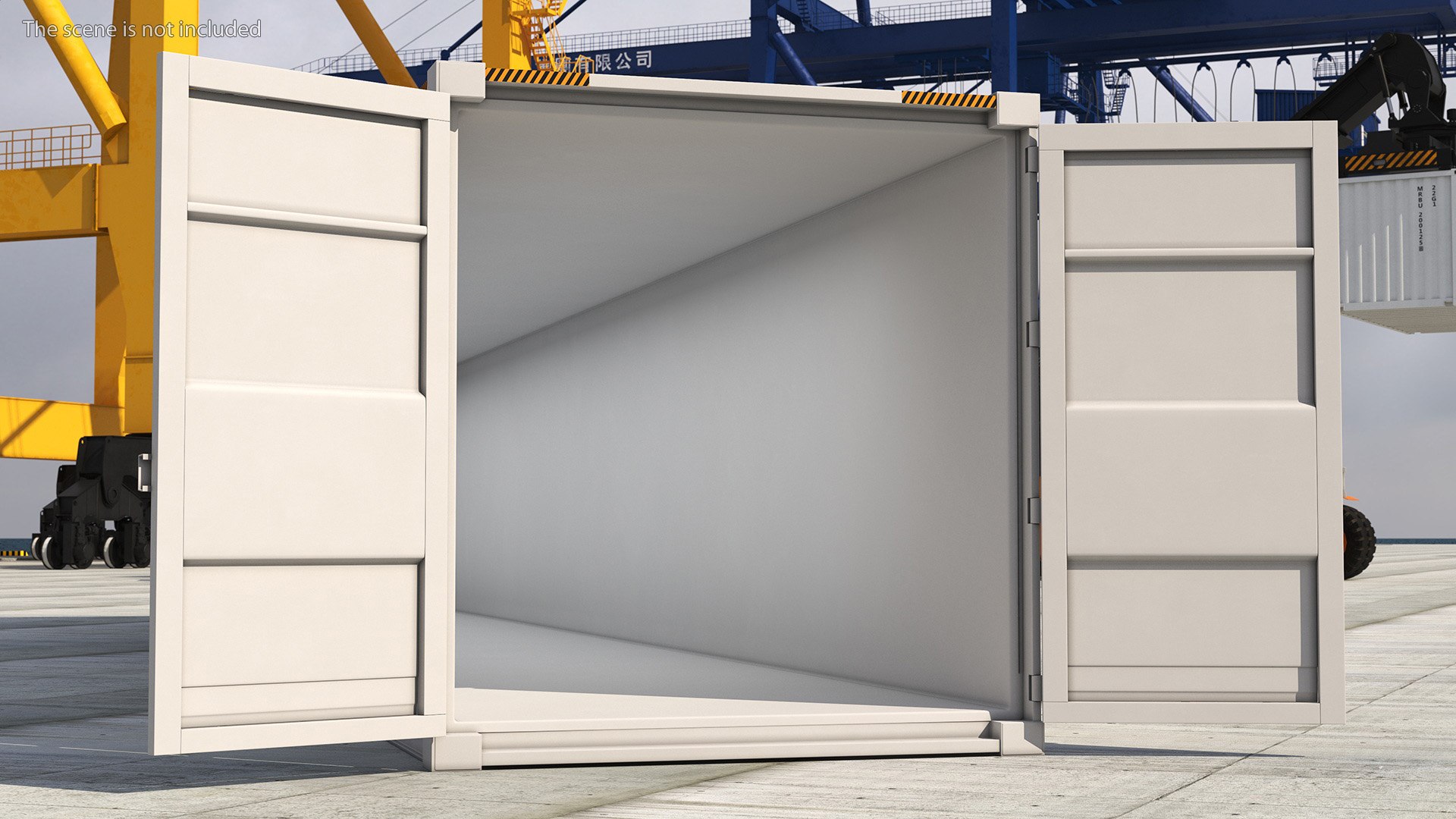 3D 53 Foot High Cube Container model - TurboSquid 2161897