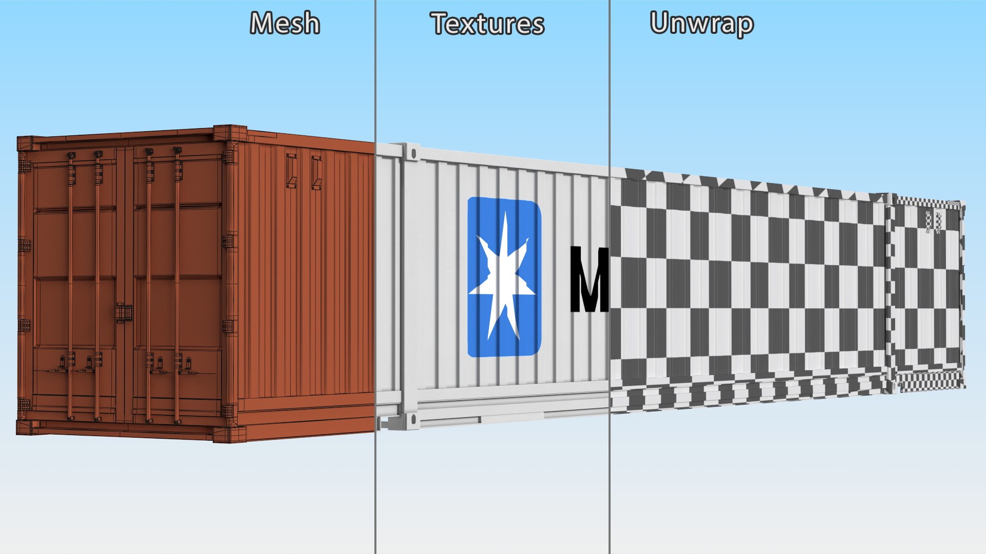 3D 53 Foot High Cube Container model - TurboSquid 2161897