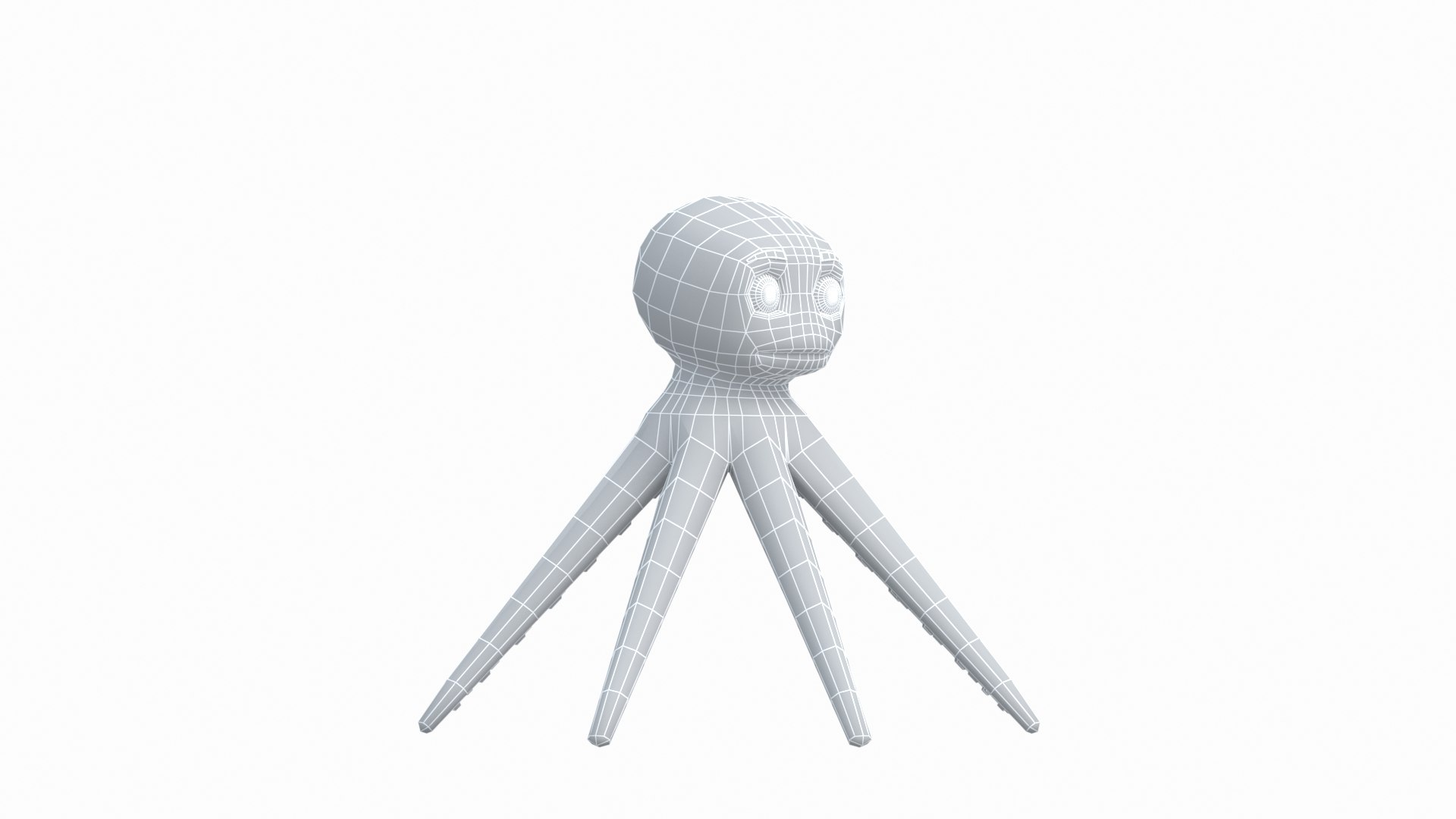 Octopus model - TurboSquid 2165436