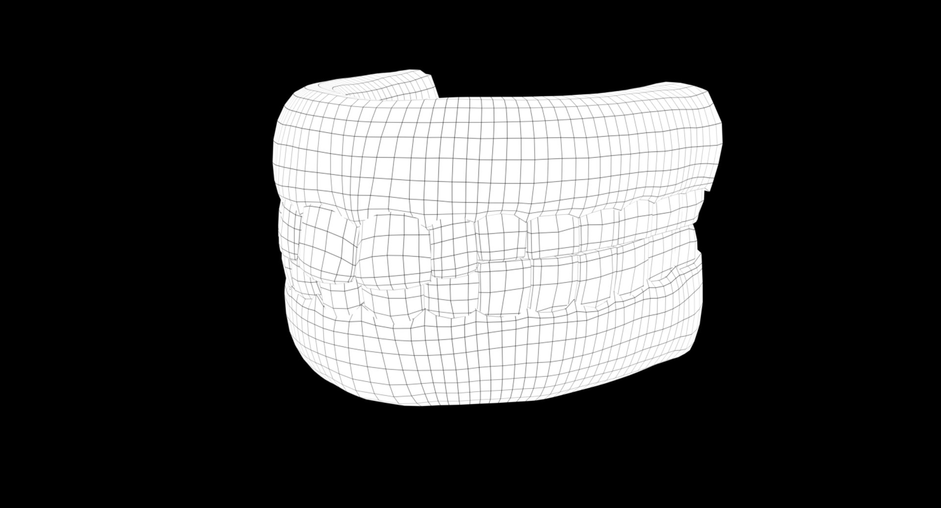 Cartoon Teeth 3D Model - TurboSquid 1365478