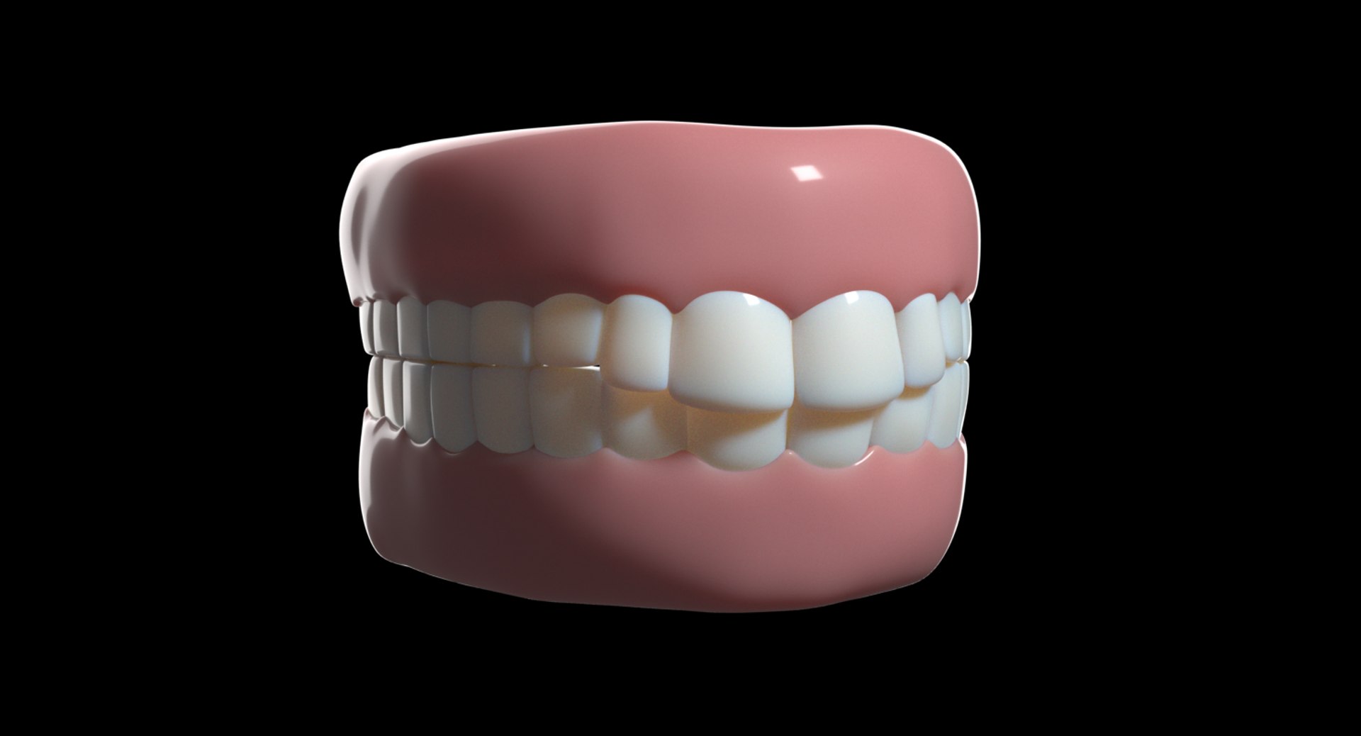 Cartoon Teeth 3D Model - TurboSquid 1365478