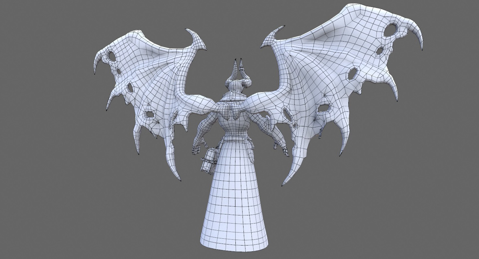 3d rigged videogames model