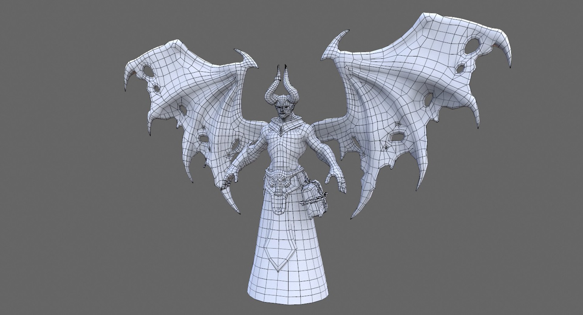 3d rigged videogames model