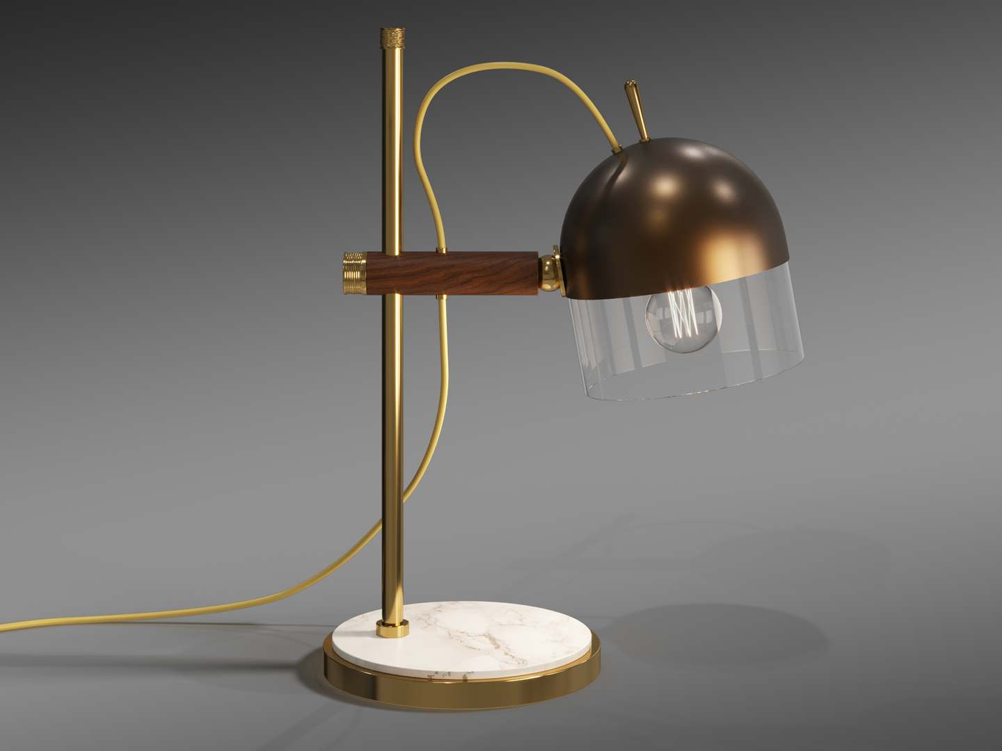 3D dave table lamp - TurboSquid 1659415