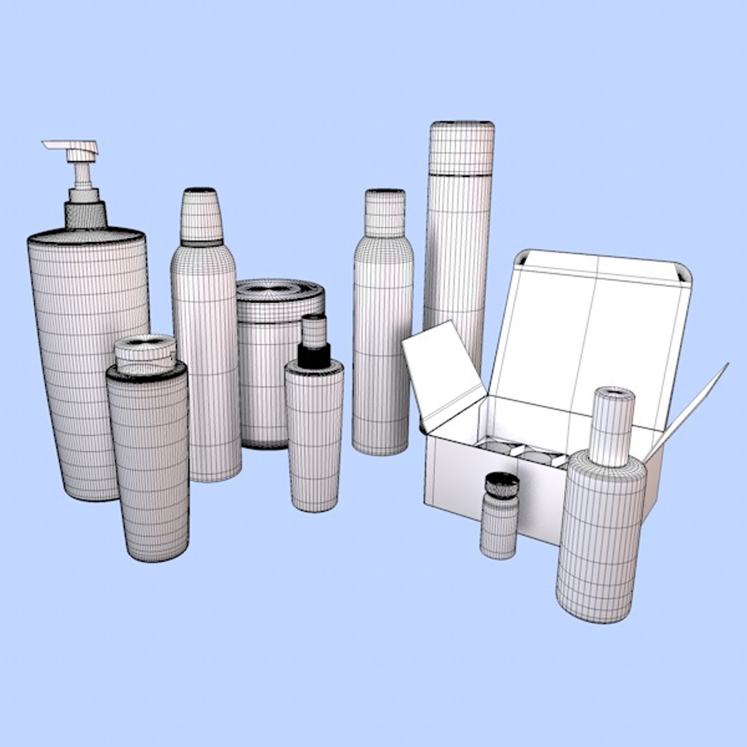 new cosmetic pack 3d model