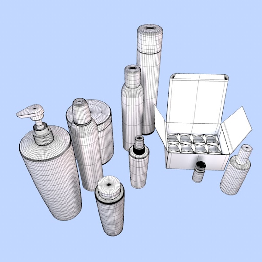 new cosmetic pack 3d model