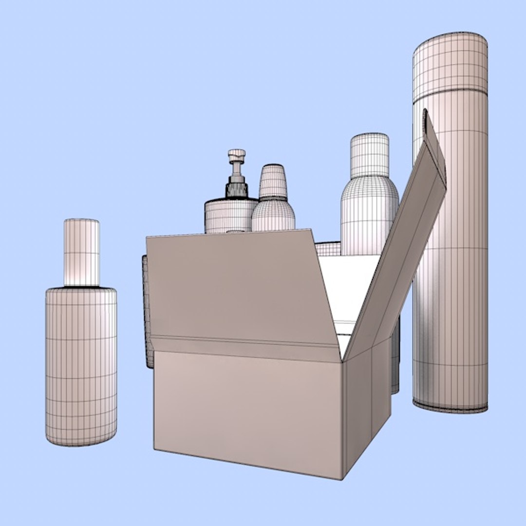 new cosmetic pack 3d model