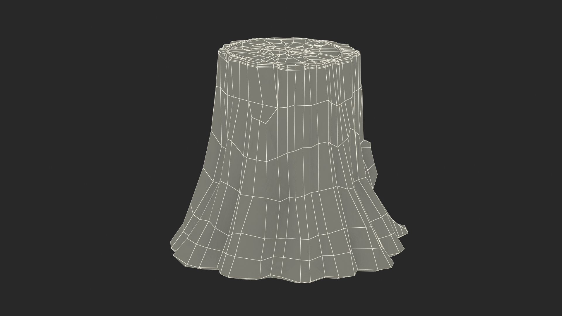 High Cartoon Stump 3D - TurboSquid 2011420