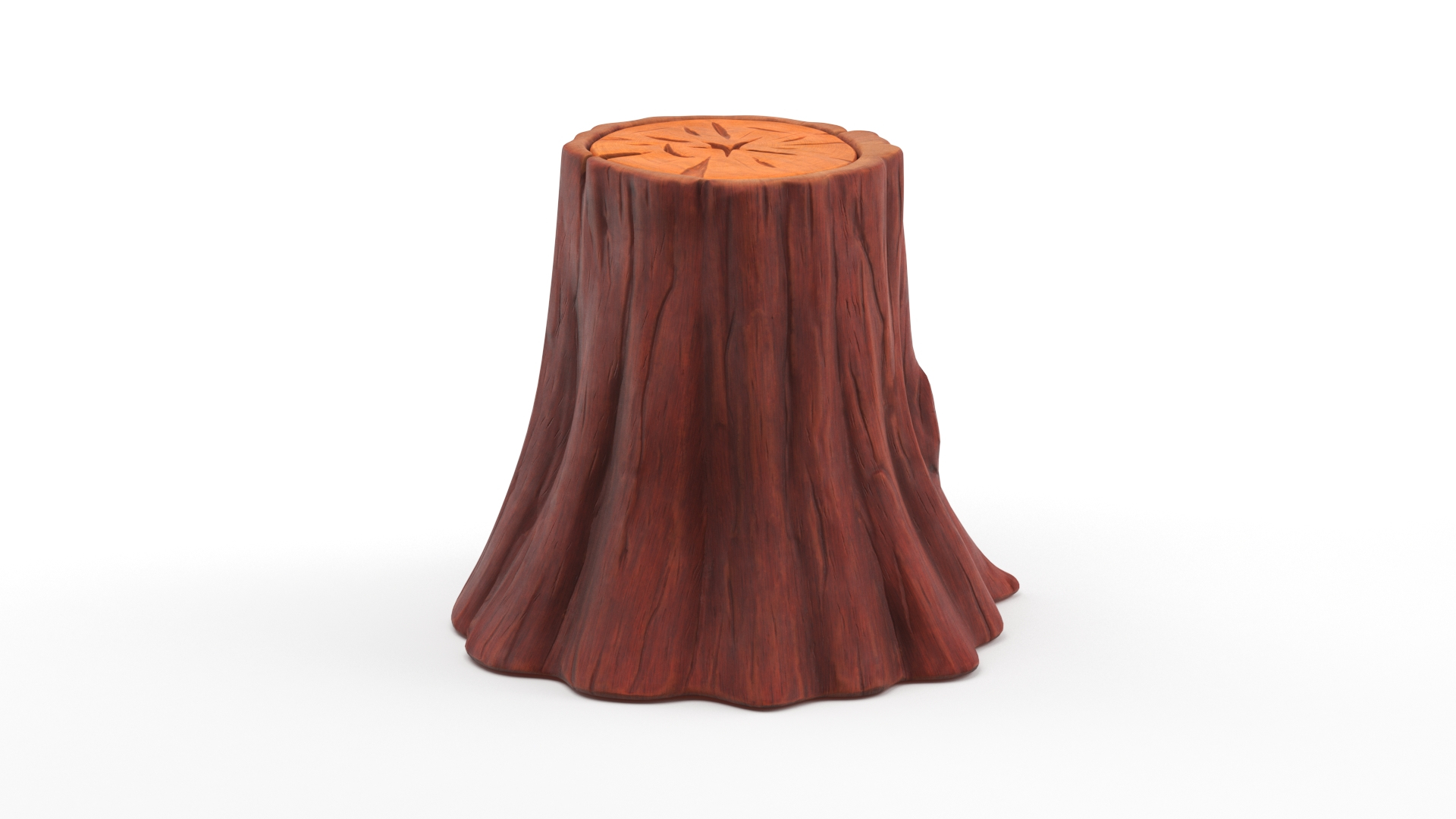 High Cartoon Stump 3D - TurboSquid 2011420
