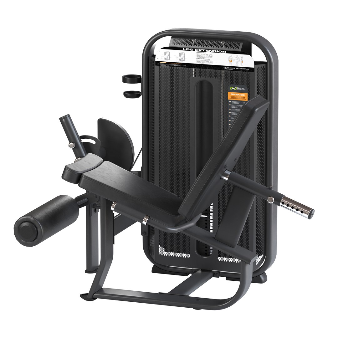 DHZ Fitness E-7002 Leg Extension 3D Model - TurboSquid 1945607