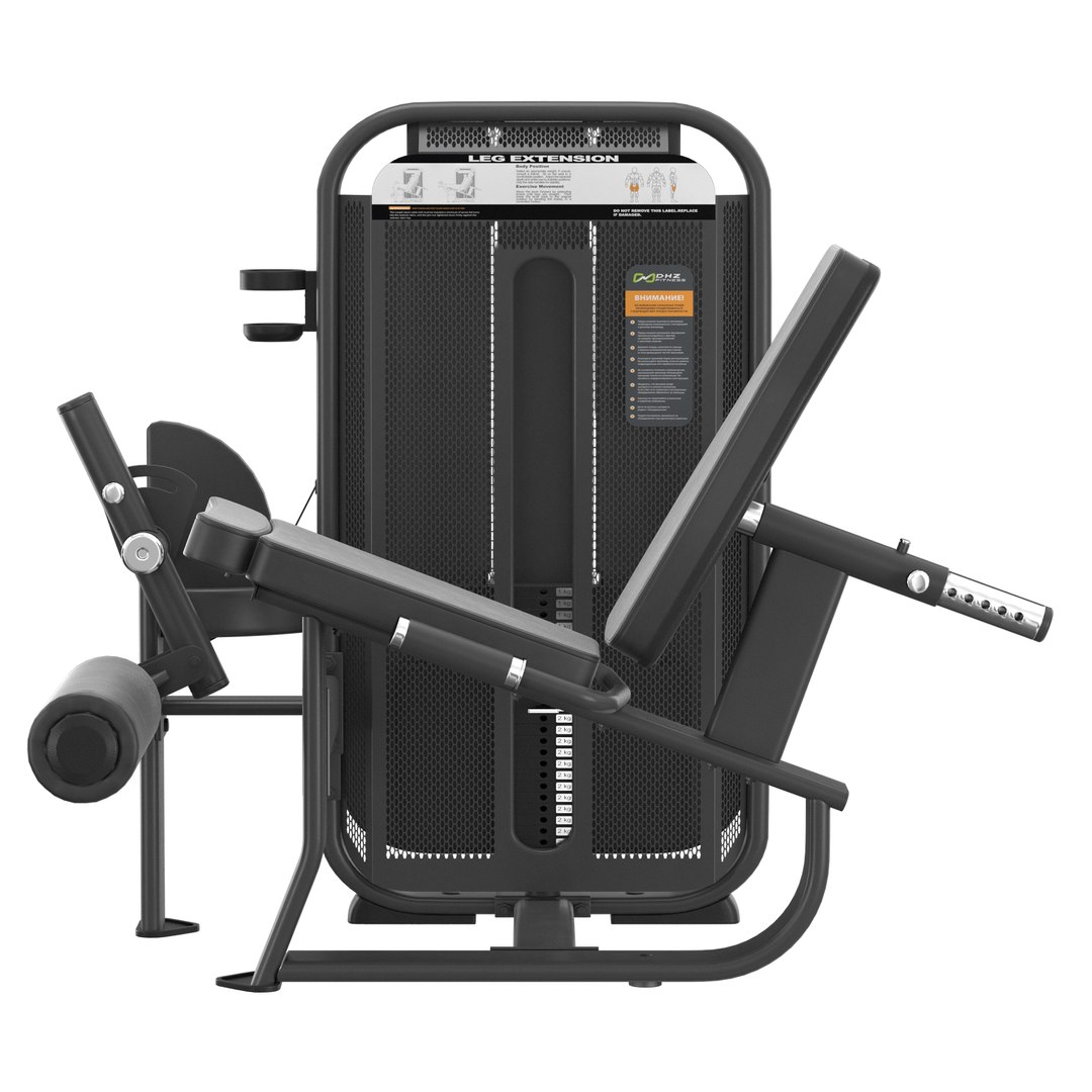 DHZ Fitness E-7002 Leg Extension 3D Model - TurboSquid 1945607